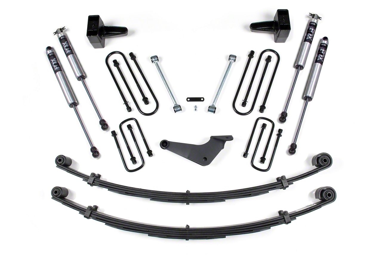 BDS F-350 Super Duty 4-Inch Suspension Lift Kit with Rear Lear Springs ...