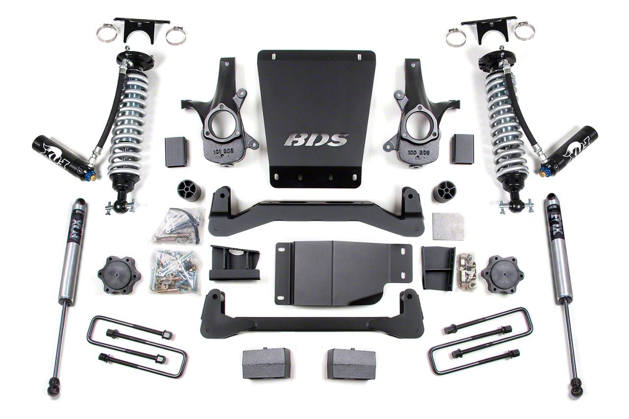 BDS Silverado 1500 4-Inch Suspension Lift Kit with 5-Inch Rear Lift ...