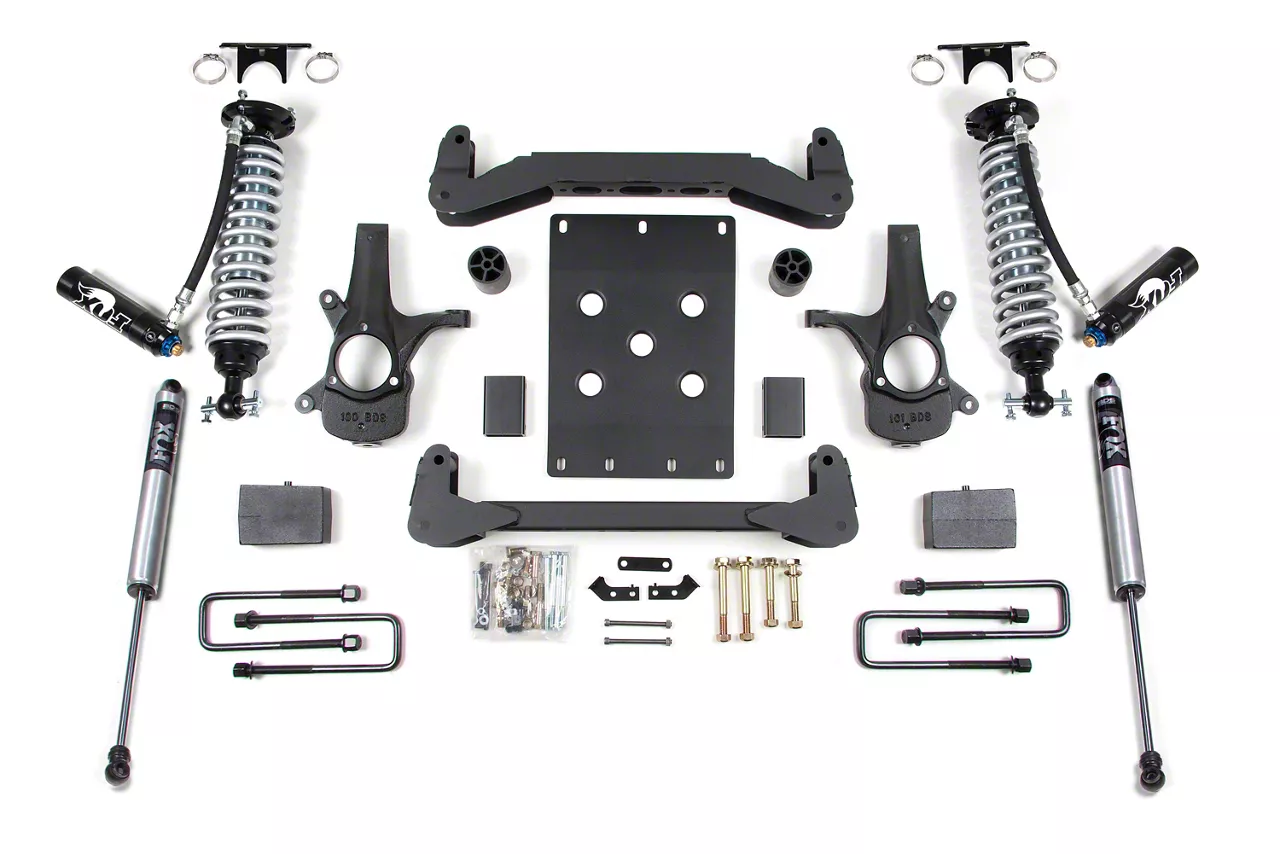 BDS Silverado 1500 4-Inch Suspension Lift Kit with 5-Inch Rear Lift ...