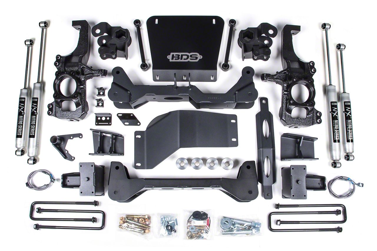 BDS Silverado 2500 6.50-Inch High Clearance Suspension Lift Kit with ...