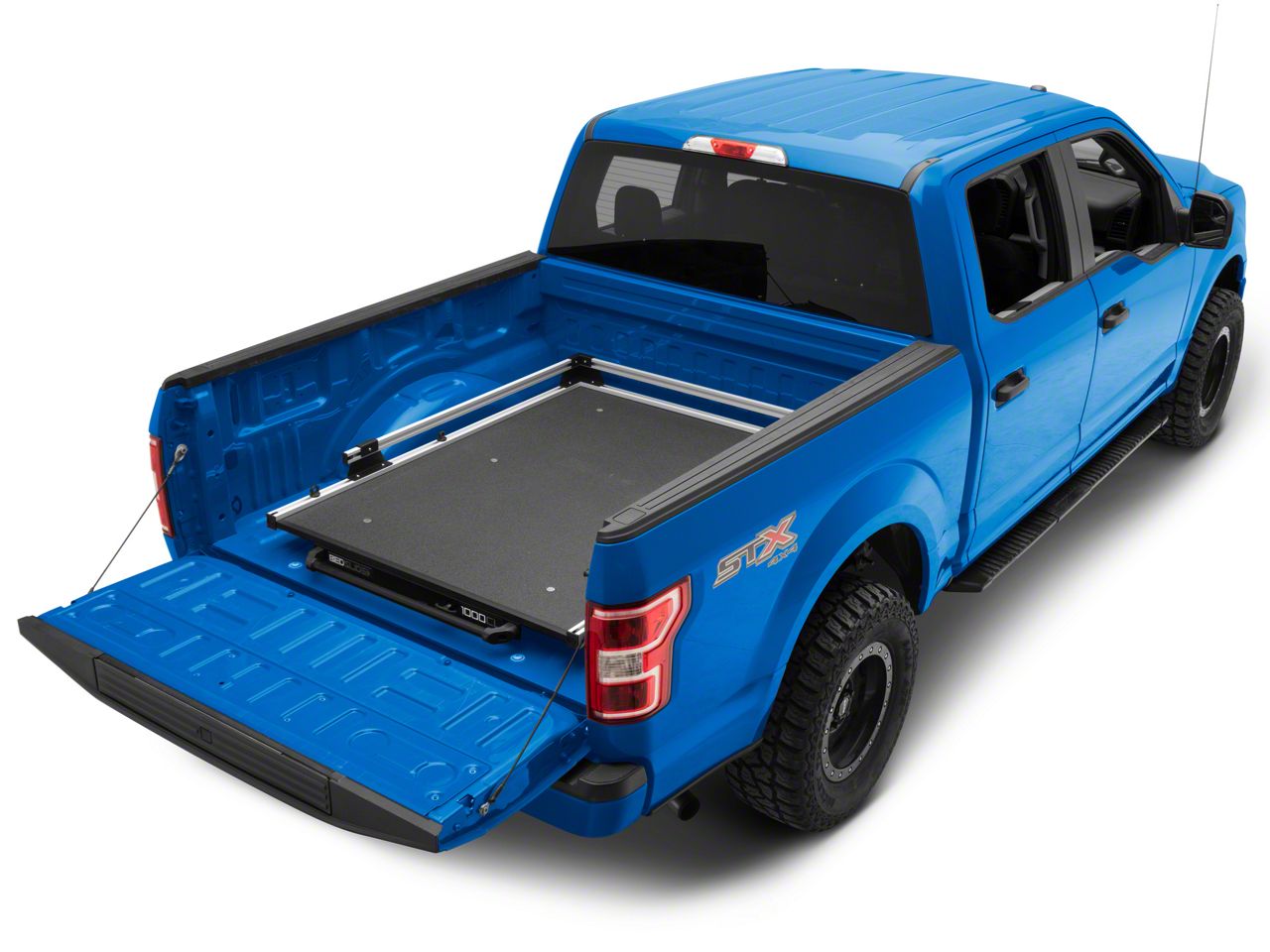 Bedslide F-150 1000 Classic Bed Cargo Slide; Silver 10-6548-CLS (01-25 ...