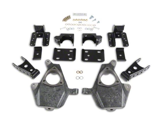Belltech Silverado 1500 Lowering Kit; 2-Inch Front / 4-Inch Rear ...