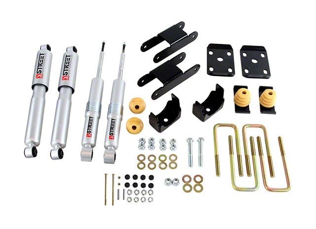 Belltech Colorado Lowering Kit with Street Performance Shocks; 0 to 3 ...