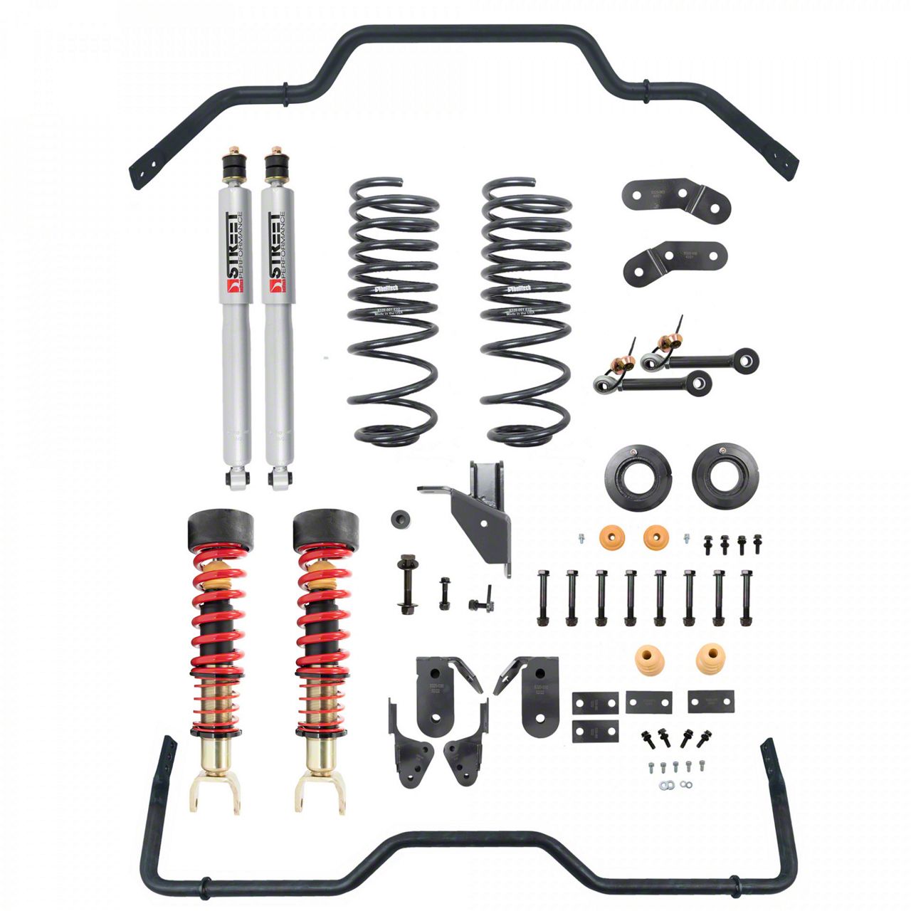 Belltech RAM 1500 Lowering Kit with Coil-Overs, Street Performance ...