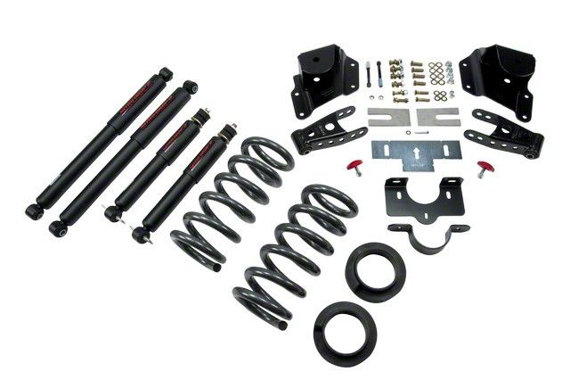 Belltech Silverado 1500 Lowering Kit with Nitro Drop II Shocks; 2 to 3 ...
