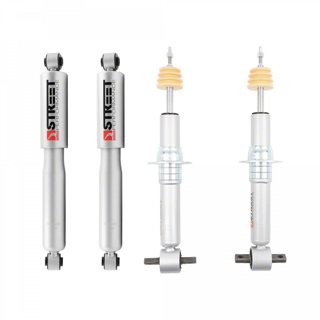 Belltech Silverado 1500 Street Performance Front Struts and Rear Shocks ...