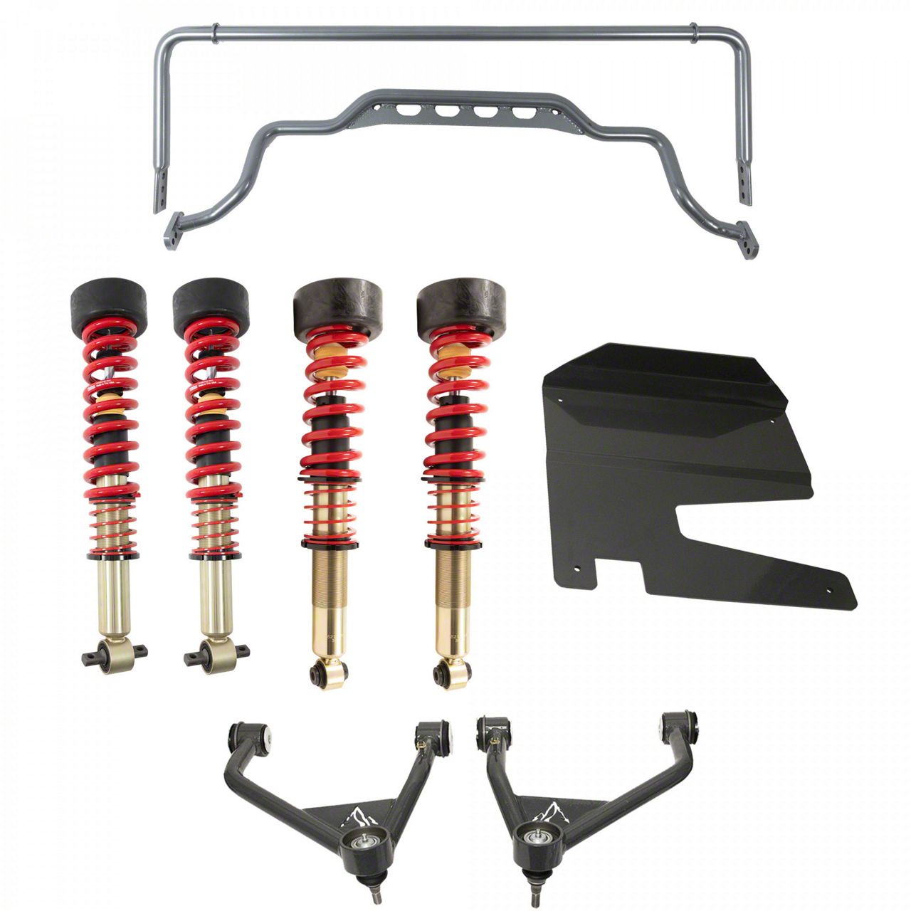 Belltech Tahoe 4-Inch Suspension Lift Kit with Trail Performance Coil ...