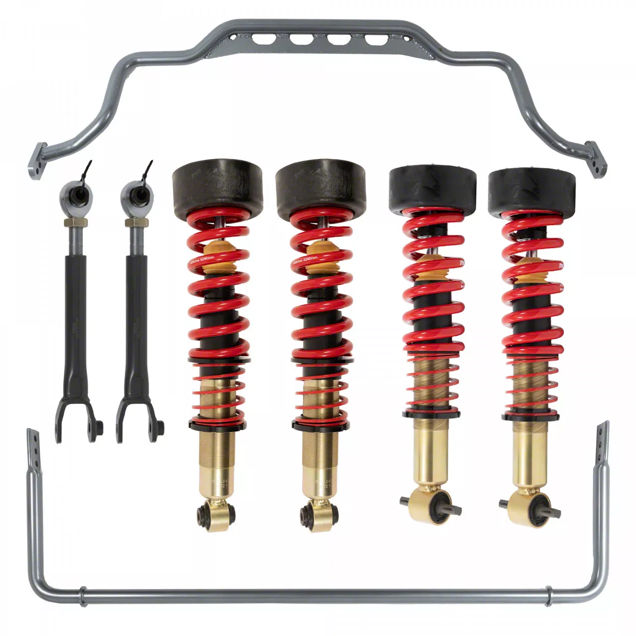Belltech Tahoe Height Adjustable Lowering Coil-Over Kit and Anti-Sway ...