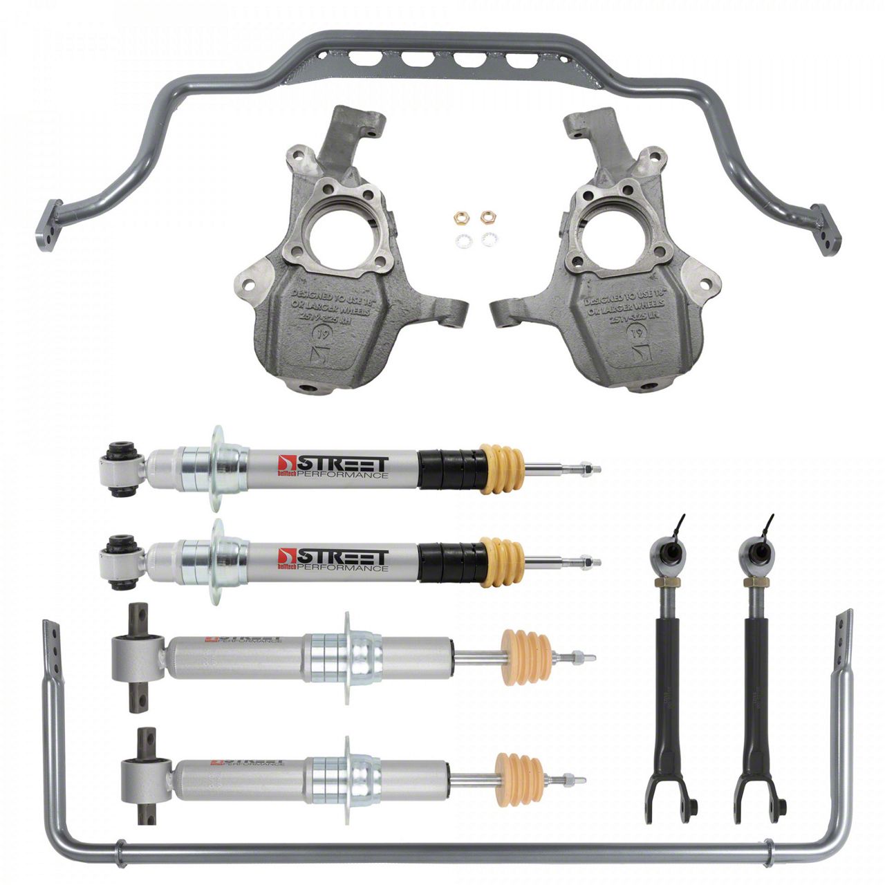 Belltech Tahoe Lowering Kit with Street Performance Struts and Anti ...