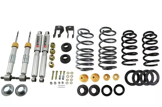 Belltech Yukon Lowering Kit with Street Performance Shocks; 1 or 2-Inch ...
