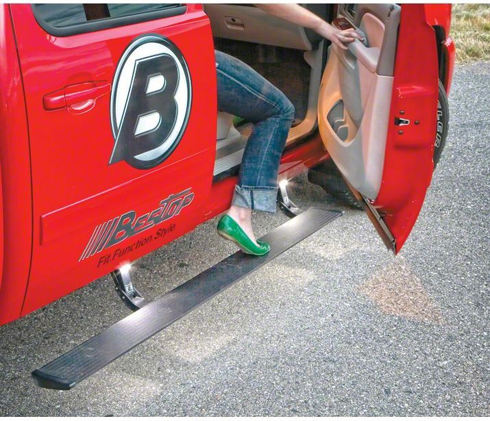 Bestop Silverado Powerboard Automatic Running Boards S108708 (07-13 ...