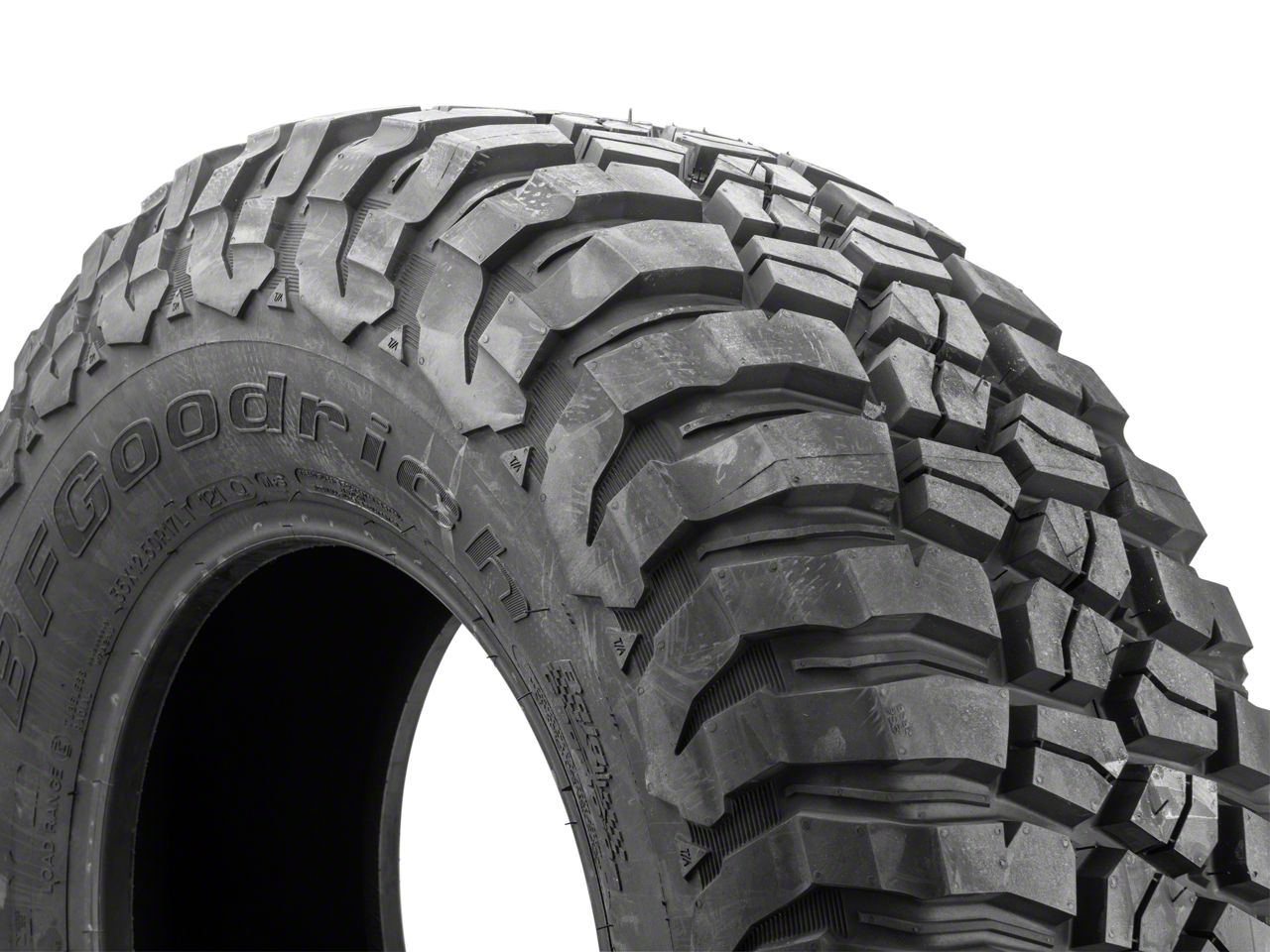 BF Goodrich Ranger Mud Terrain T/A KM3 Tire 55079 (35" - 35x12.50R17) - Free Shipping