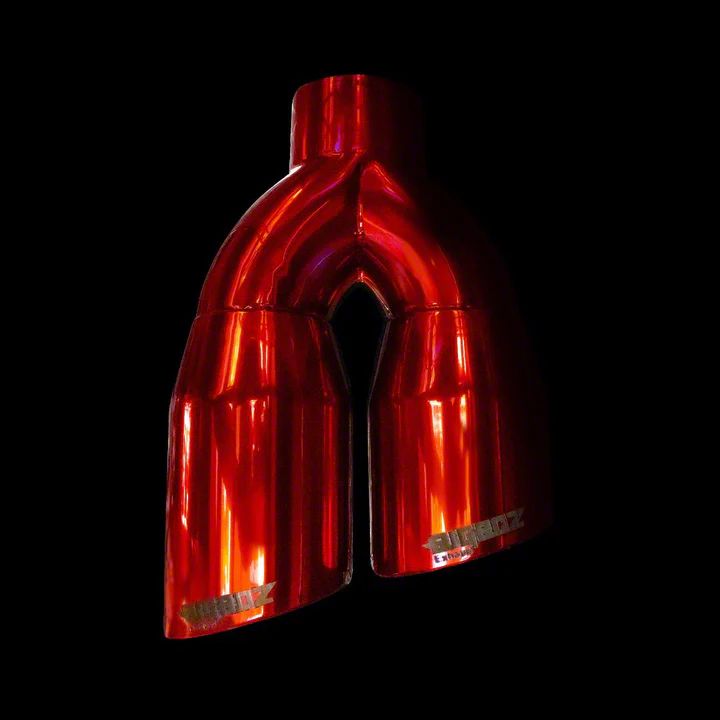 Bigboz Exhaust F-150 Universal 4-Inch Double Wall Lightning Style ...