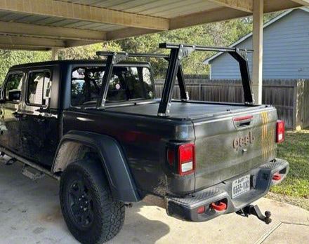 BillieBars Sierra 1500 Bed Rack for Retractable Covers with T-Slots; 6 ...