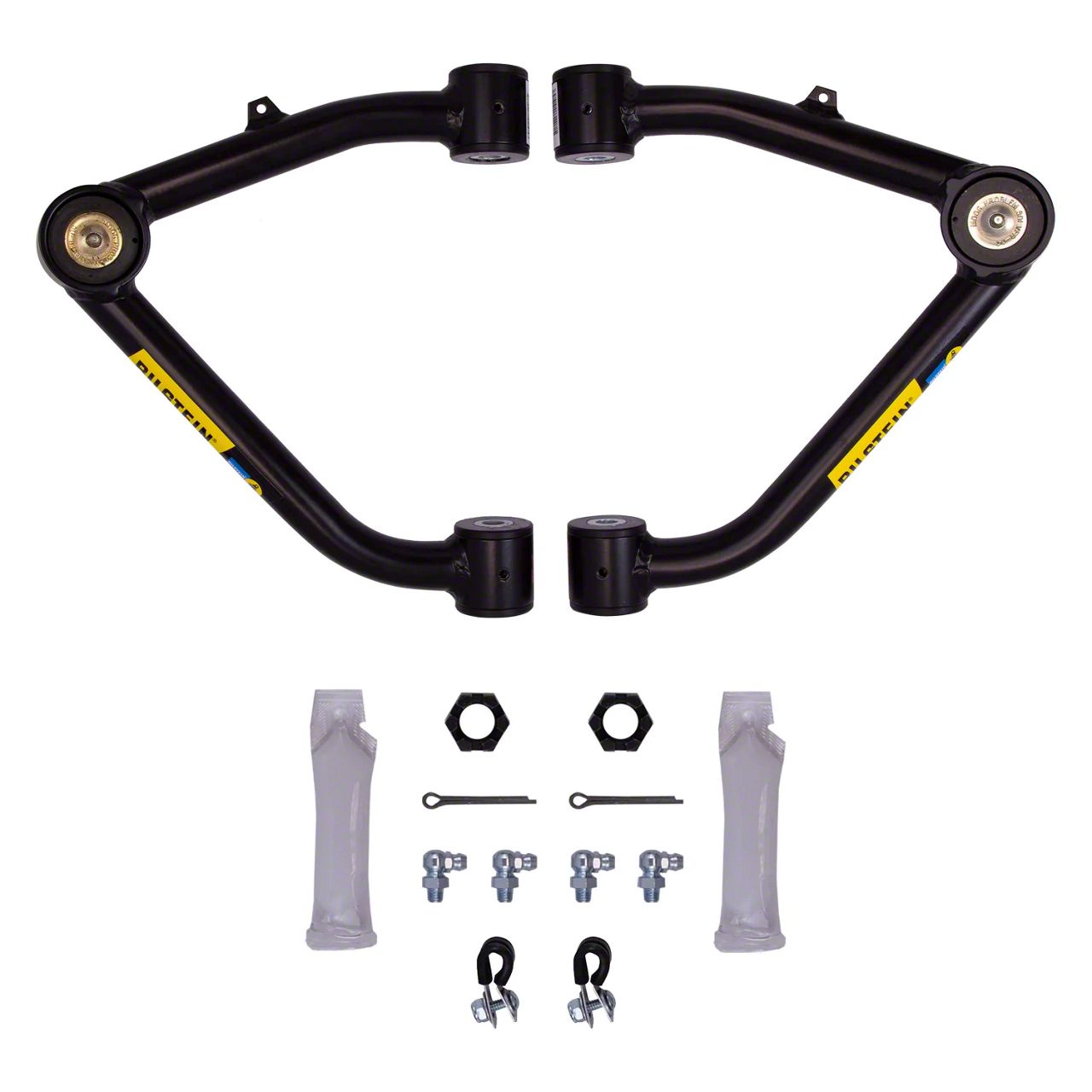 Bilstein Sierra 1500 B8 Tubular Ball Joint Upper Control Arms 51-304669 ...