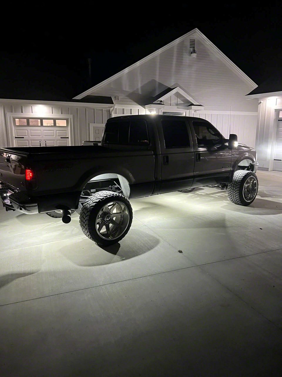 Black Flag Lighting F-150 36 LED Chip Pure White Rock Lights; Standard ...