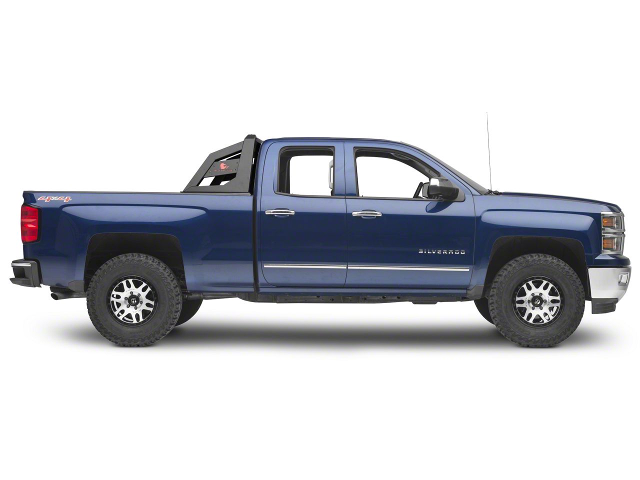 Silverado 1500 Armour Roll Bar; Black (07-18 Silverado 1500) - Free ...