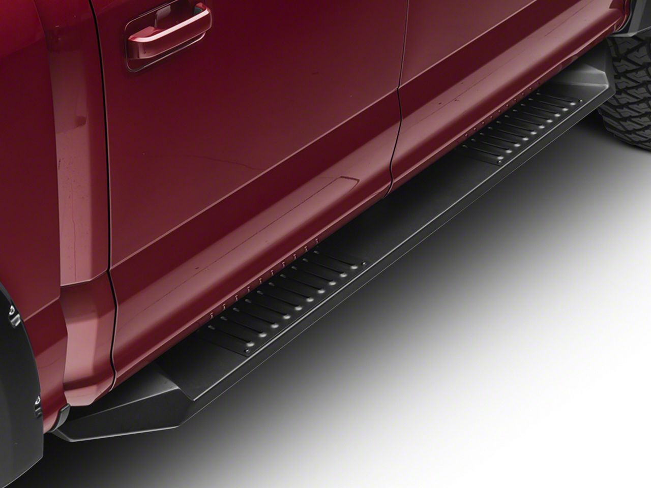 F-150 Armour Running Boards; Black (15-26 F-150 SuperCrew) - Free Shipping