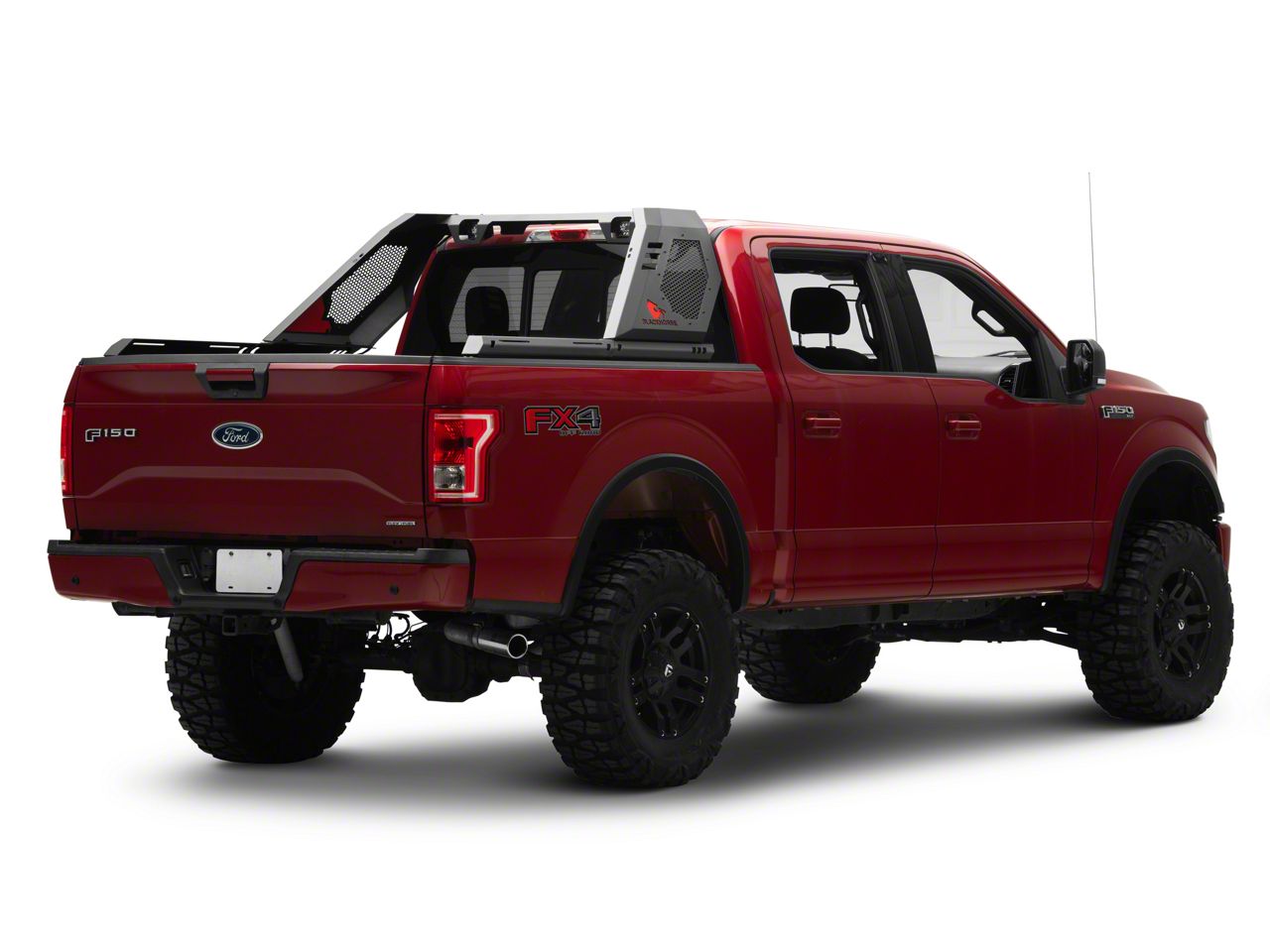 RAM 1500 Vigor Roll Bar with LED Cube Lights; Black (09-24 RAM 1500 w/o ...