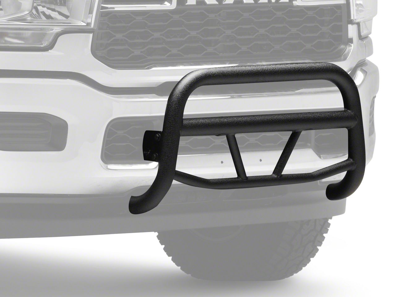 RAM 3500 Max T Bull Bar; Textured Black (19-24 RAM 3500) - Free Shipping