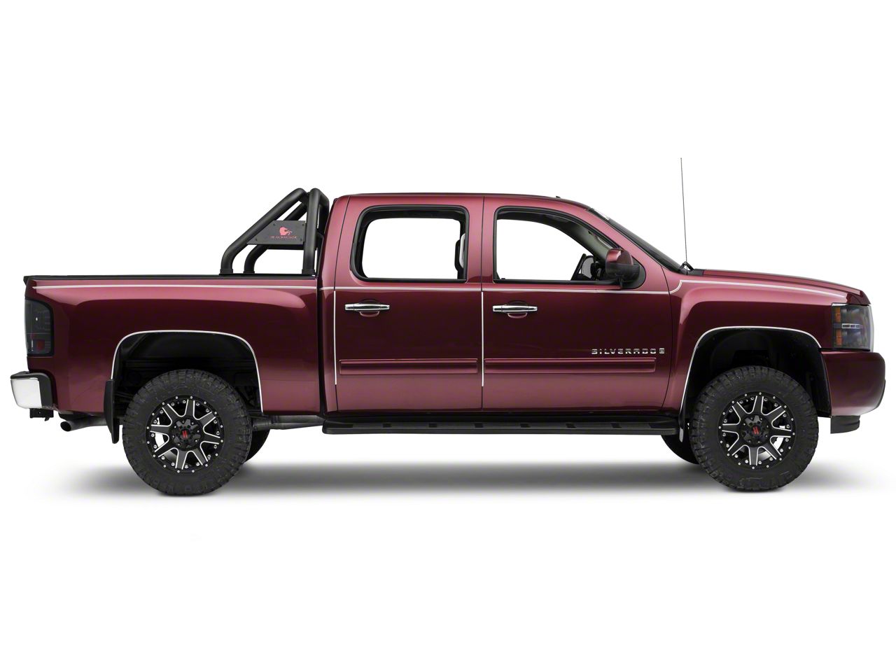 Silverado 1500 Classic Roll Bar; Black (07-24 Silverado 1500) - Free ...