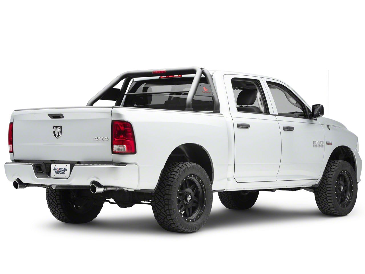 RAM 1500 Classic Roll Bar; Black (09-25 RAM 1500 w/o RAM Box) - Free ...