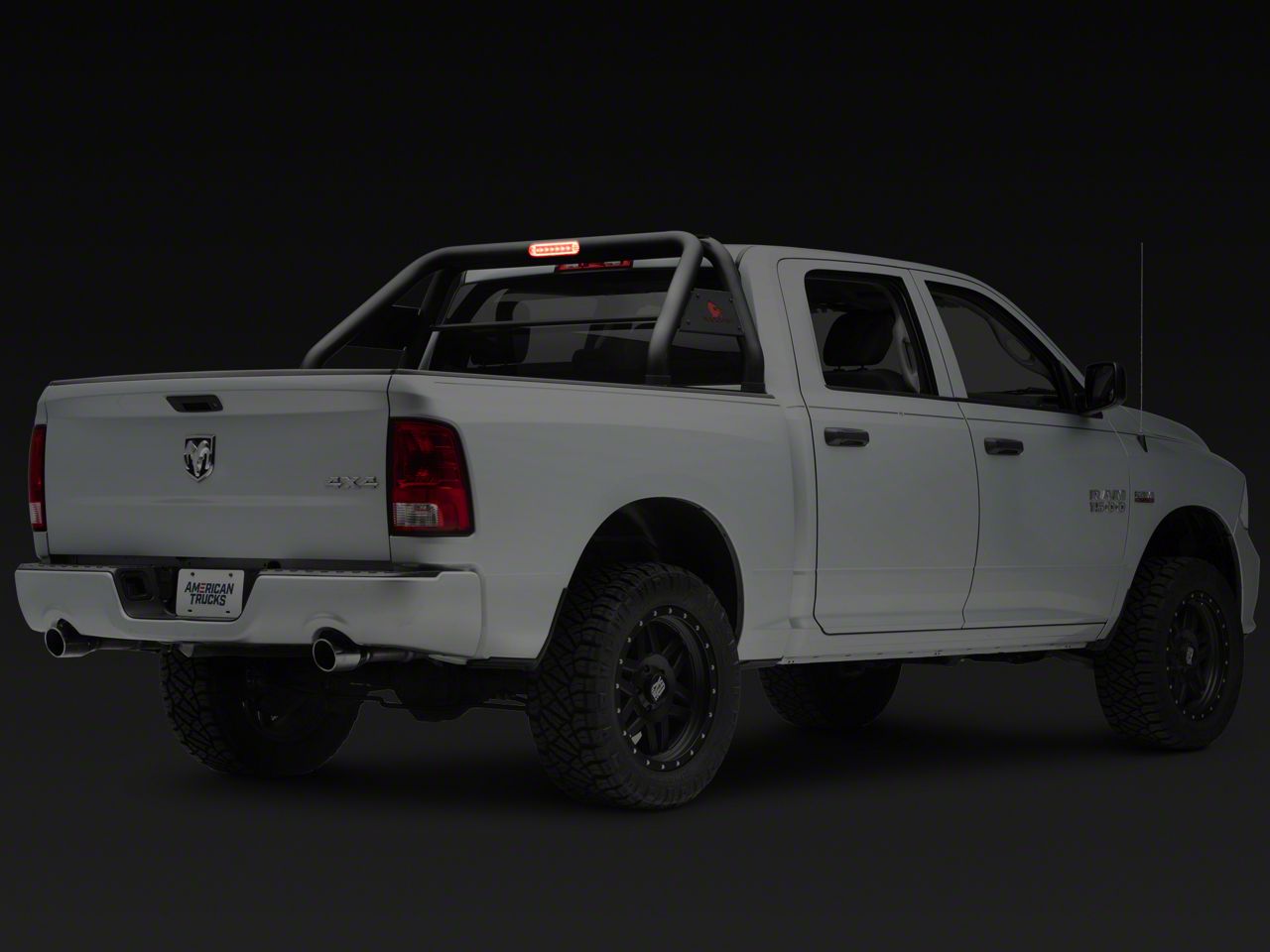 RAM 1500 Classic Roll Bar; Black (09-25 RAM 1500 w/o RAM Box) - Free ...