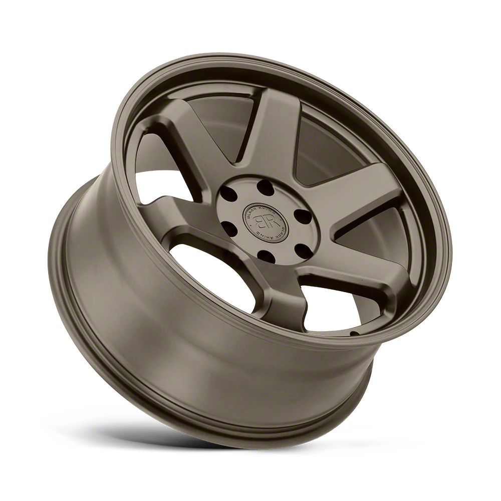 Black Rhino Yukon Roku Matte Bronze 6-Lug Wheel; 17x9.5; -18mm Offset ...