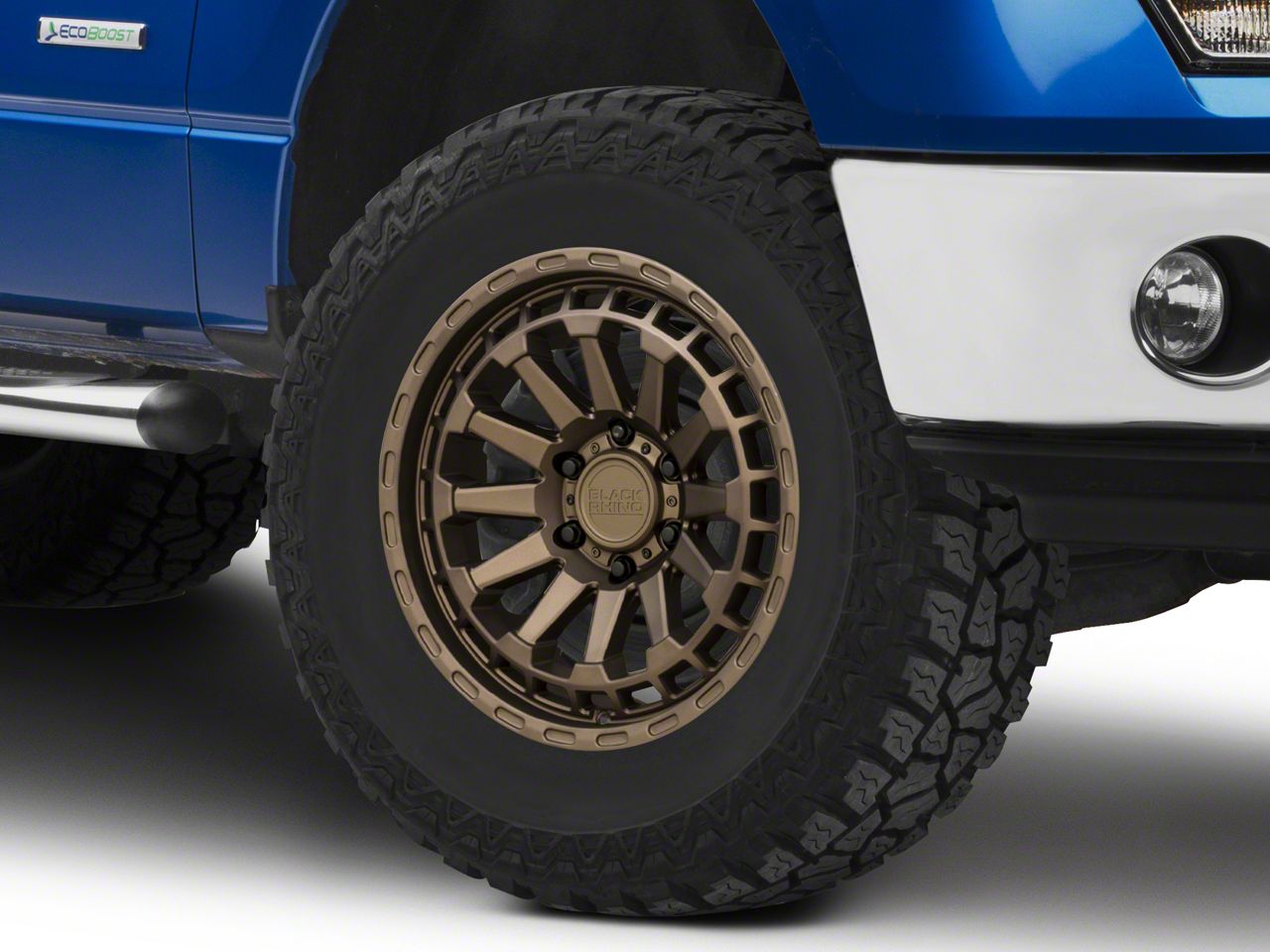 Black Rhino F-150 Raid Matte Bronze 6-Lug Wheel; 17x8.5; 0mm Offset ...