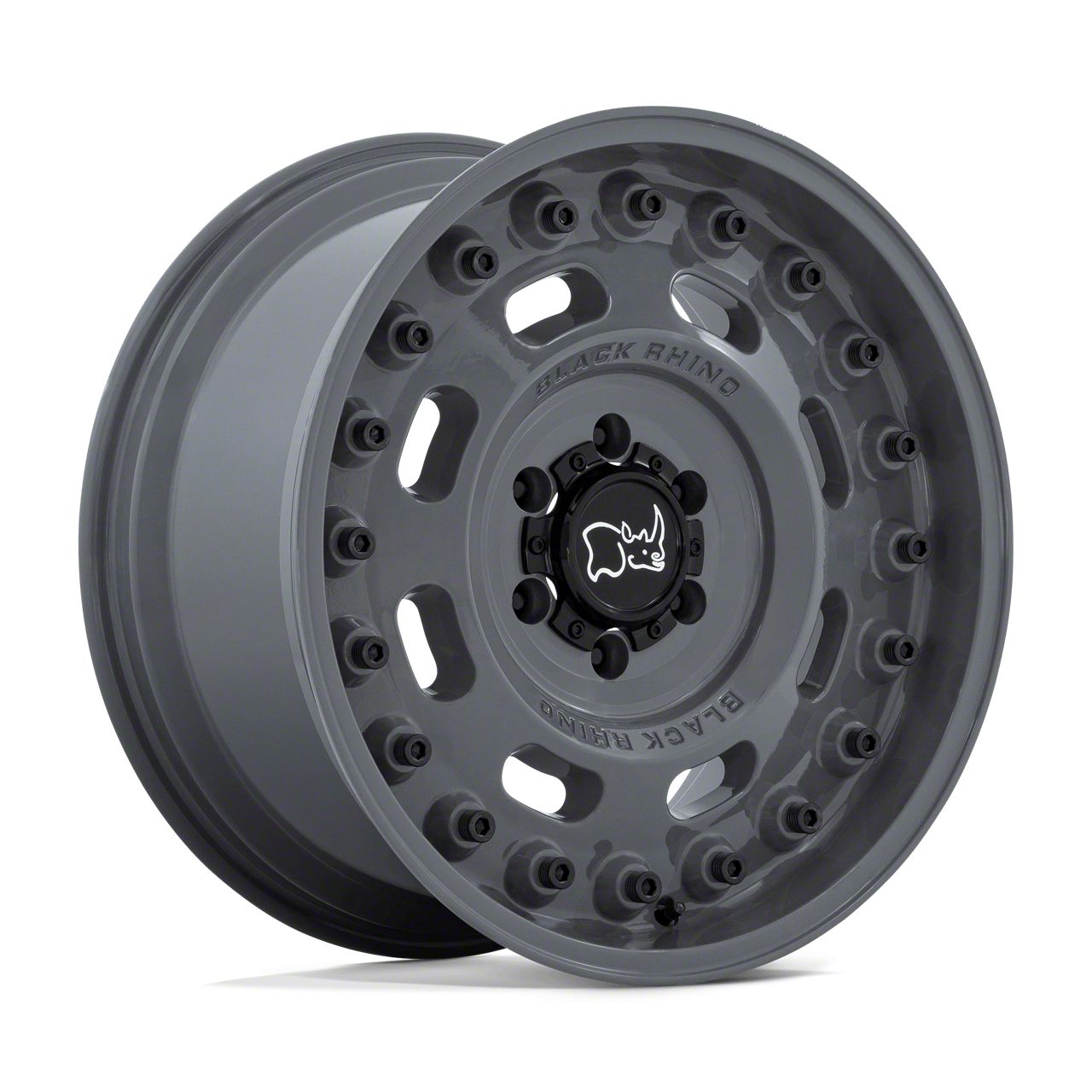 Black Rhino F-250 Super Duty Axle Battleship Gray 8-Lug Wheel; 20x9.5 ...