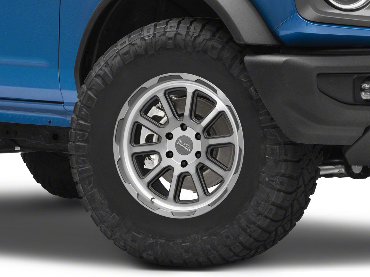 Black Rhino F-150 Chase Brushed Gunmetal 6-Lug Wheel; 17x9; 12mm Offset ...