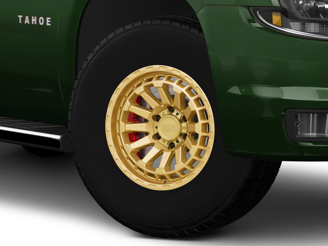 Black Rhino Tahoe Raid Gold 6-Lug Wheel; 17x8.5; -18mm Offset 1785RAD ...