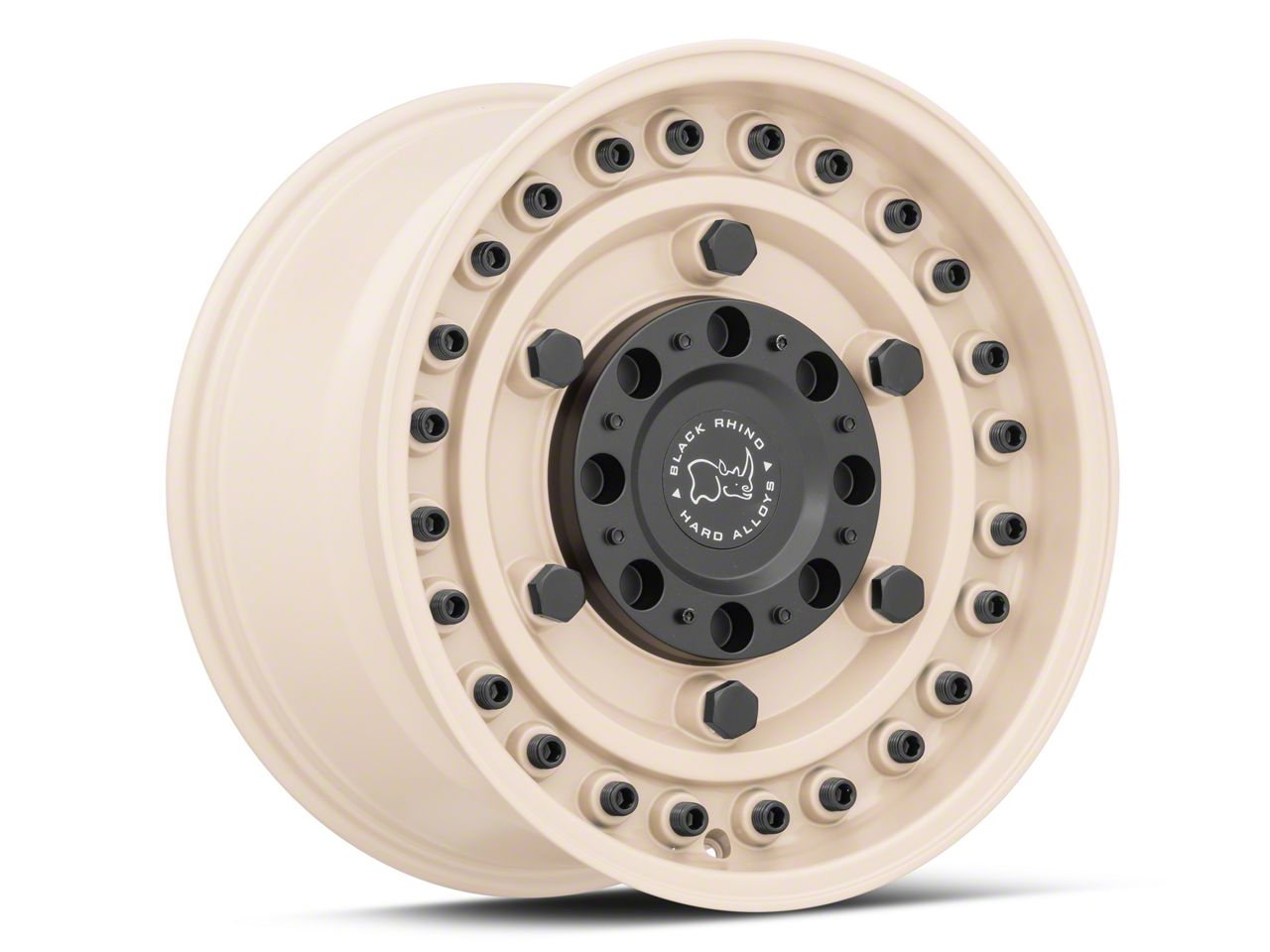 Black Rhino Yukon Armory Desert Sand 6-Lug Wheel; 20x12; -44mm Offset ...