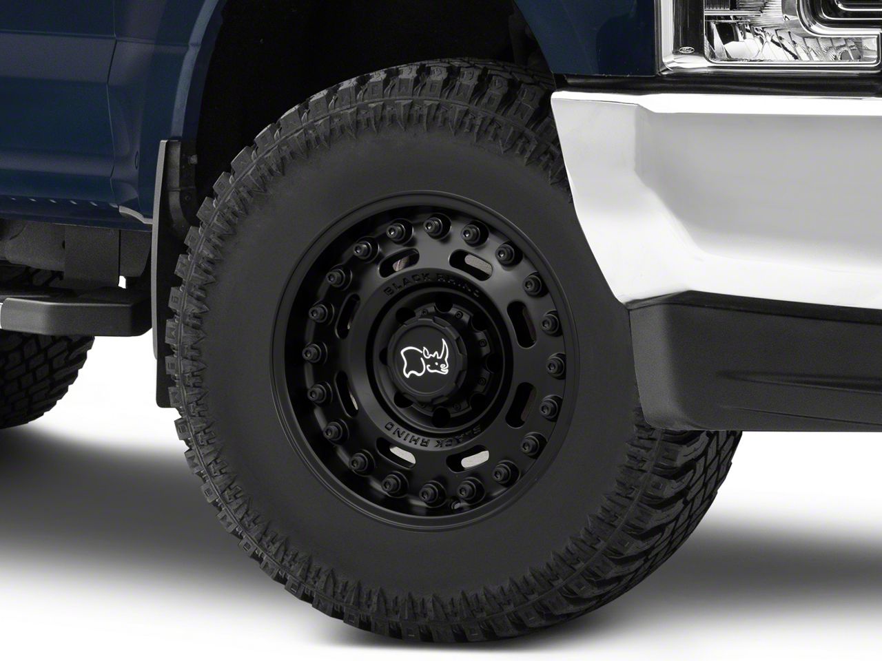 Black Rhino F-350 Super Duty Axle Matte Black 8-Lug Wheel; 18x9.5 ...
