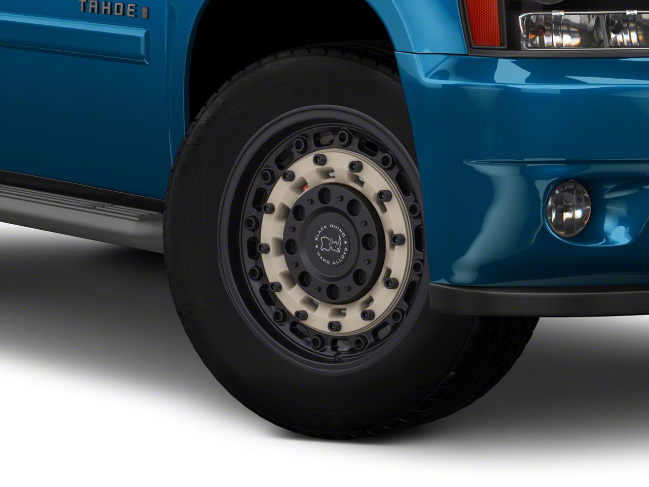 Black Rhino Ranger Arsenal Sand on Black 6-Lug Wheel; 20x9.5; -18mm ...