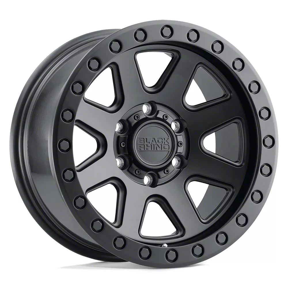 Black Rhino Canyon Baker Matte Black 6-Lug Wheel; 20x9; 12mm Offset ...