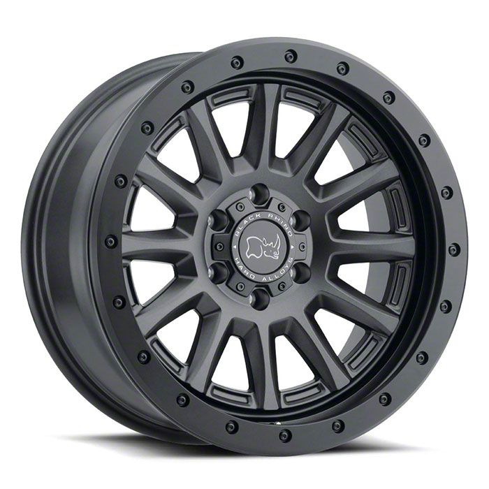 Black Rhino Canyon Dugger Gunblack 6-Lug Wheel; 20x9; 0mm Offset ...