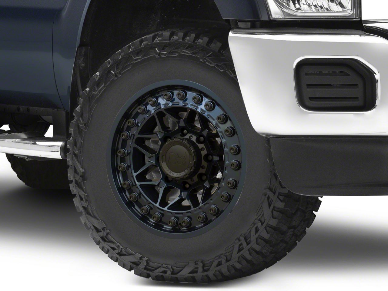 Black Rhino F-250 Super Duty Alpha Midnight Blue 8-Lug Wheel; 18x9 ...