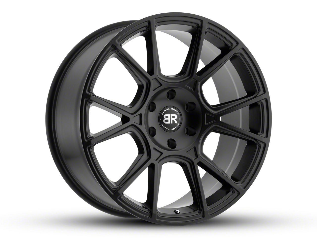 Black Rhino Sierra 1500 Mala Matte Black 6-Lug Wheel; 20x9.5; 15mm ...