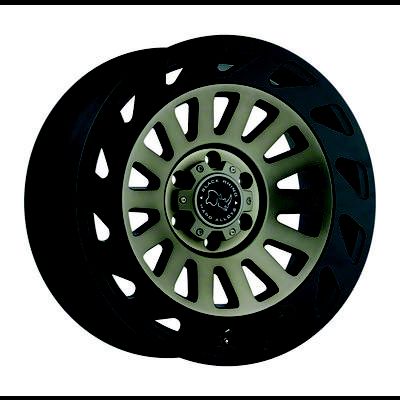 Black Rhino RAM 1500 Madness Dark Tint Machine Face 8-Lug Wheel; 18x9 ...