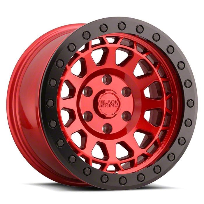 Black Rhino RAM 1500 Primm Candy Red 8-Lug Wheel; 17x8.5; -38mm Offset ...