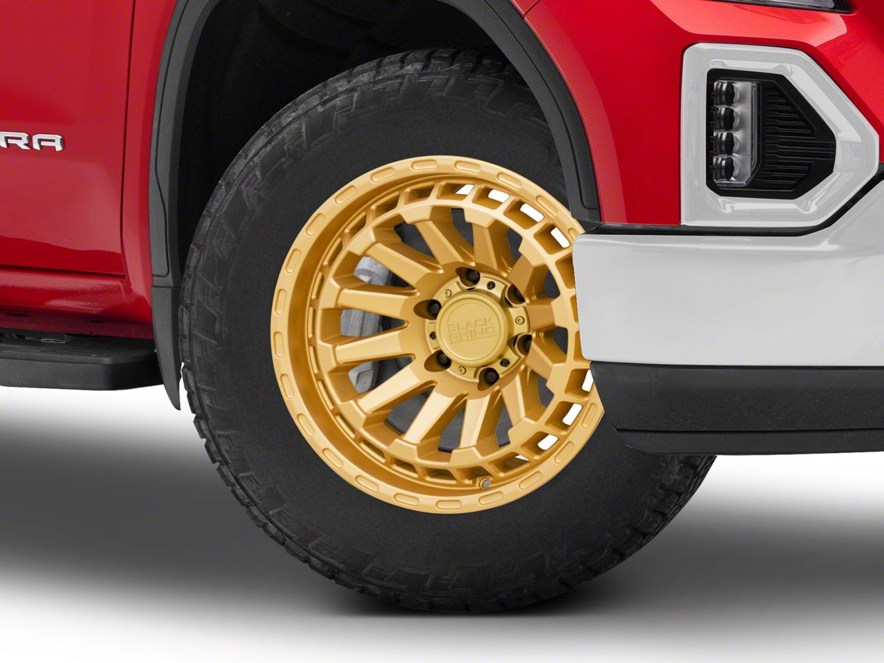 Black Rhino Sierra 1500 Raid Gold 6-Lug Wheel; 20x9.5; -18mm Offset ...
