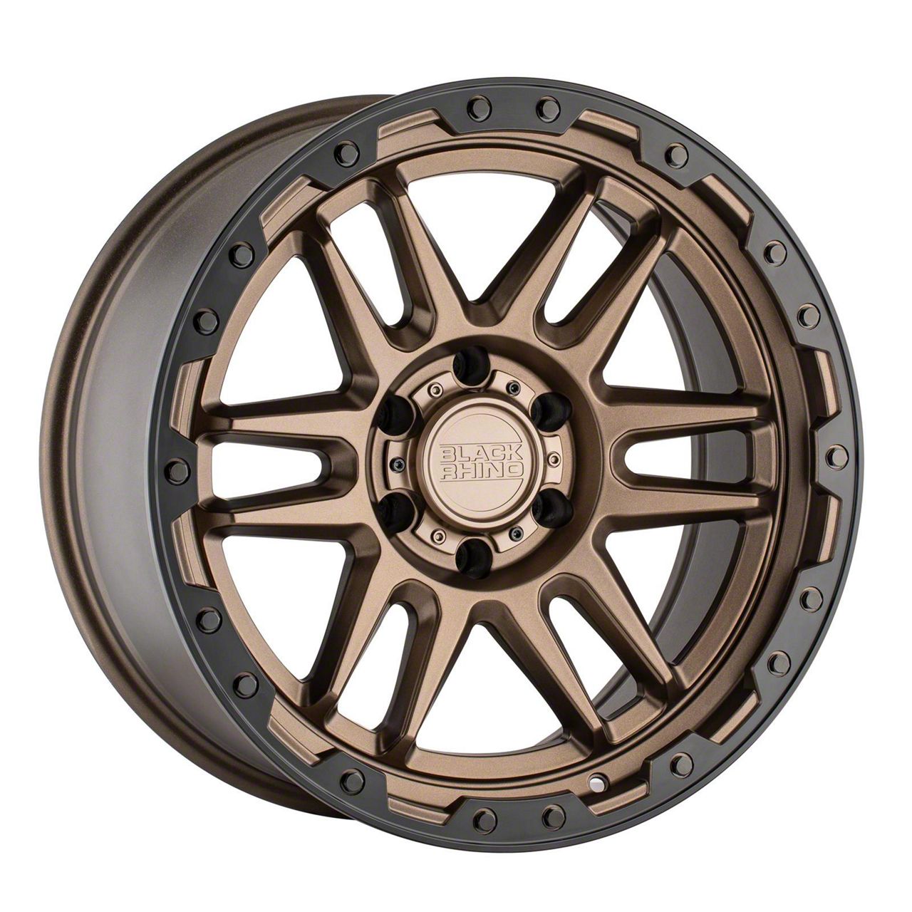 Black Rhino Silverado 1500 Apache Matte Bronze 6-Lug Wheel; 20x9; 12mm ...