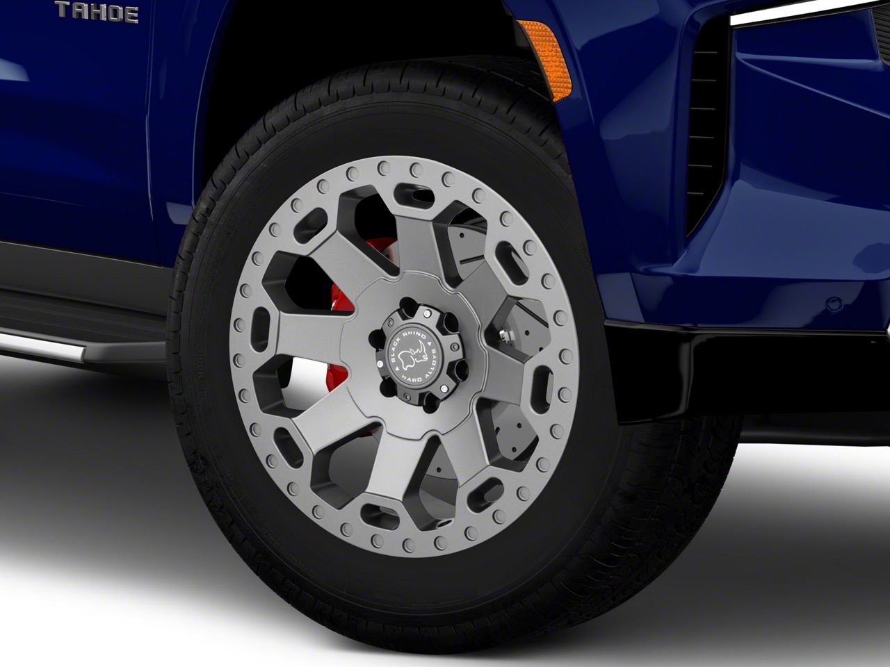 Black Rhino Tahoe Warlord Matte Gunmetal 6-Lug Wheel; 20x9; -12mm ...