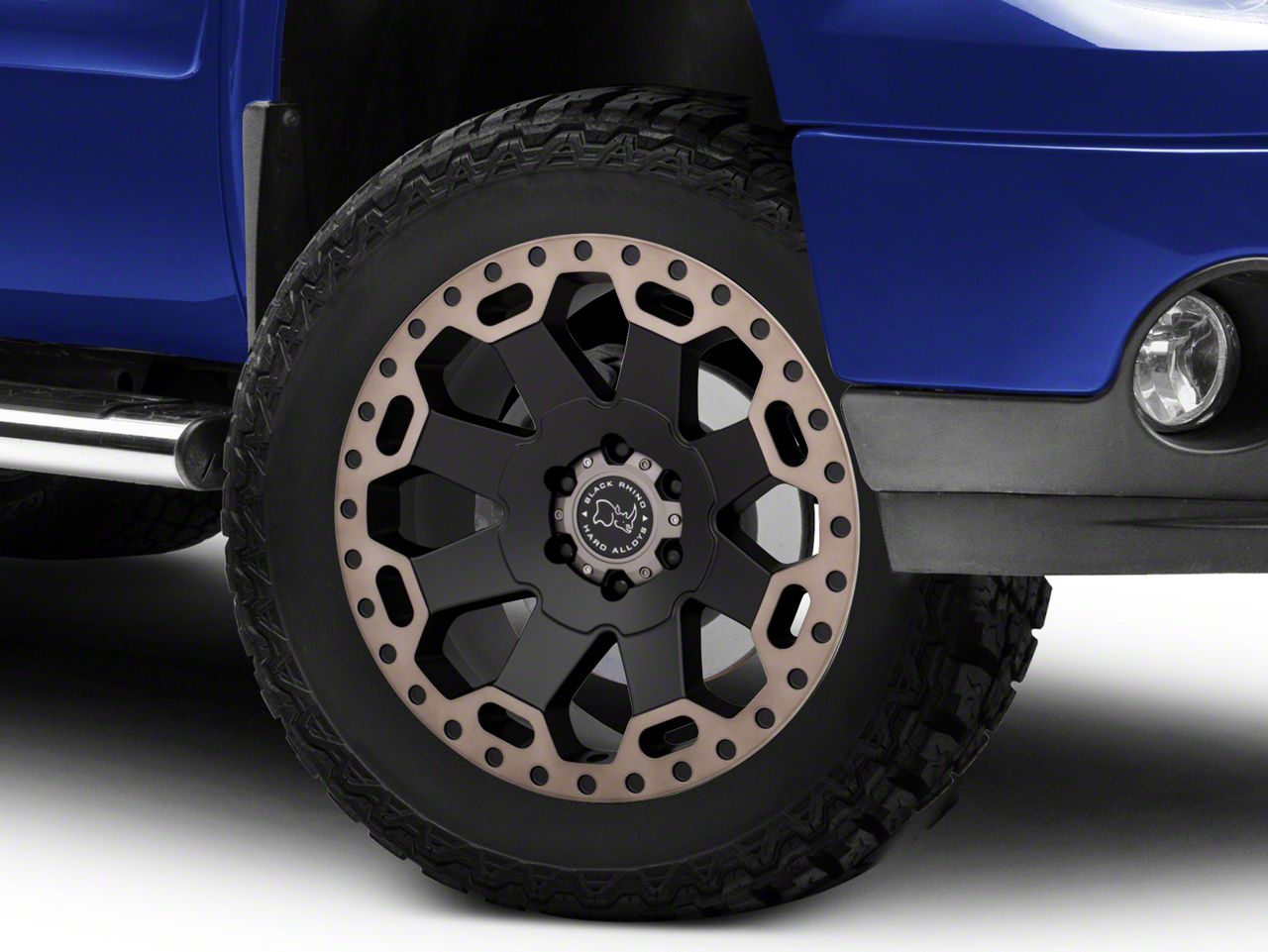 Black Rhino Sierra 1500 Warlord Matte Black Machined 6-Lug Wheel; 20x9 ...