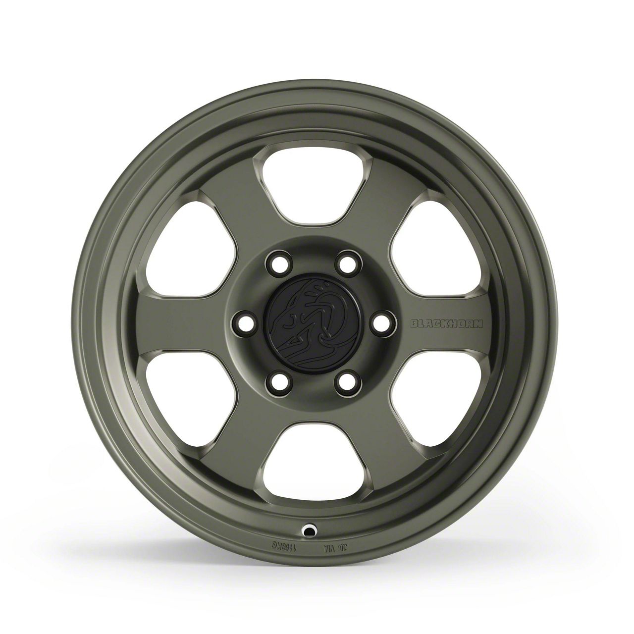 Blackhorn Offroad Sierra 1500 AR6 ODG Olive Drab Green 6-Lug Wheel ...