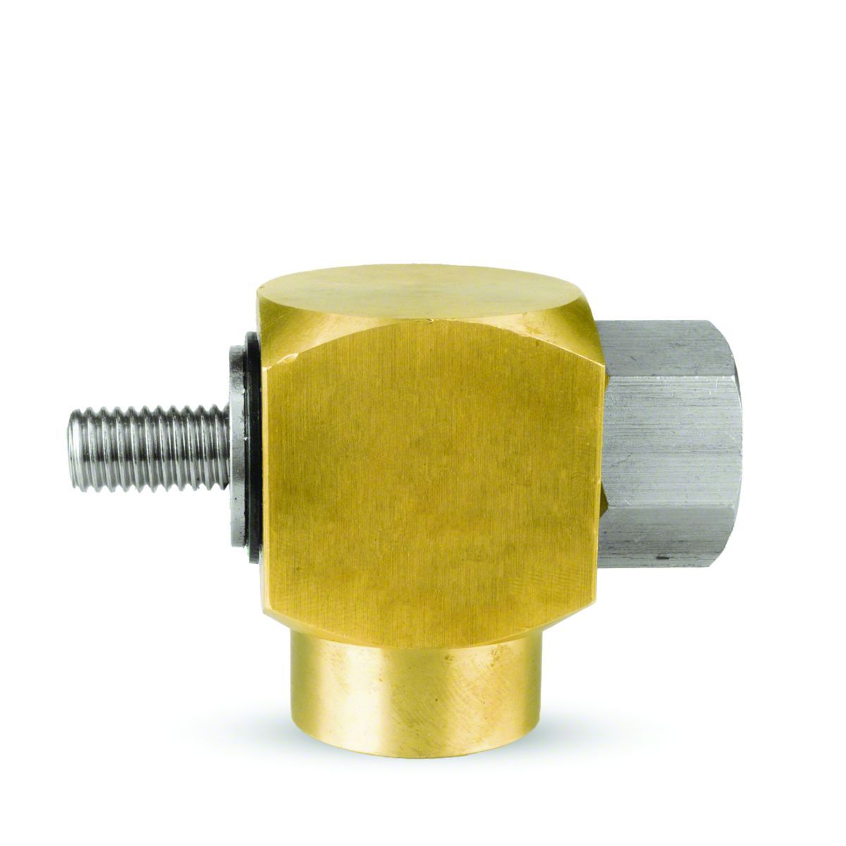 BluBird Universal AT 1/2-Inch NPT Brass Swivel Fitting for Hose Reel ...