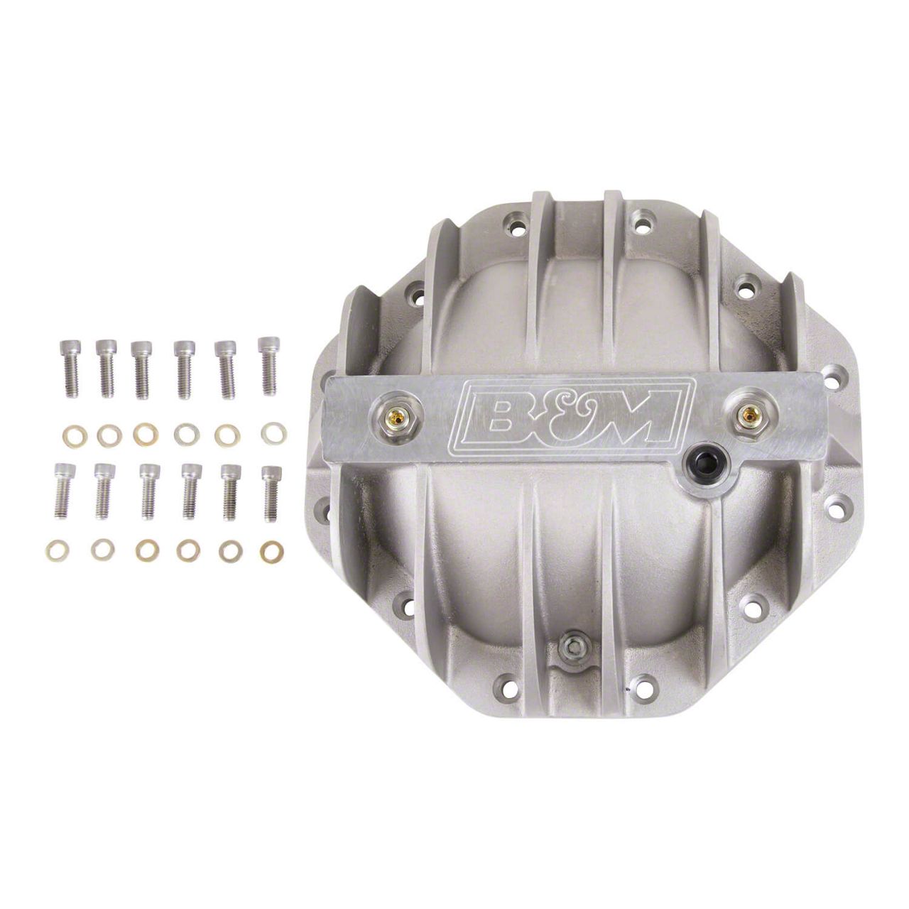 B&M RAM 1500 Hi-Tek Aluminum Differential Cover; 9.25-Inch 10306 (02-24 ...