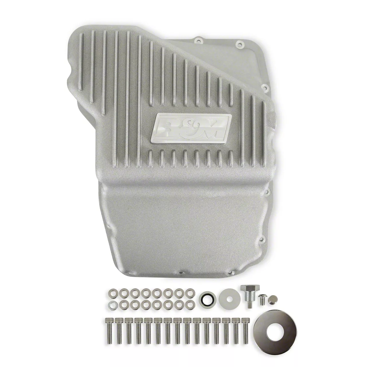 B&M RAM 2500 545RFE/66RFE Hi-TEK Deep Transmission Pan; Natural 70402 ...