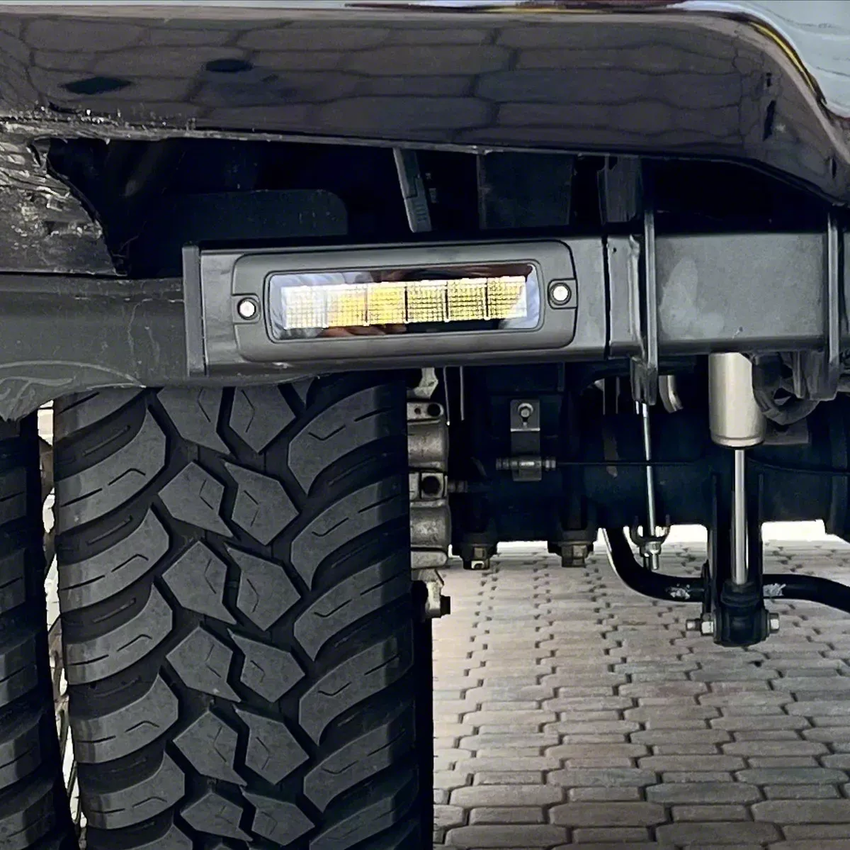 BMC Lights F-250 Super Duty 3-Inch Hitch Bar Lighting Kit with Rigid 6 ...